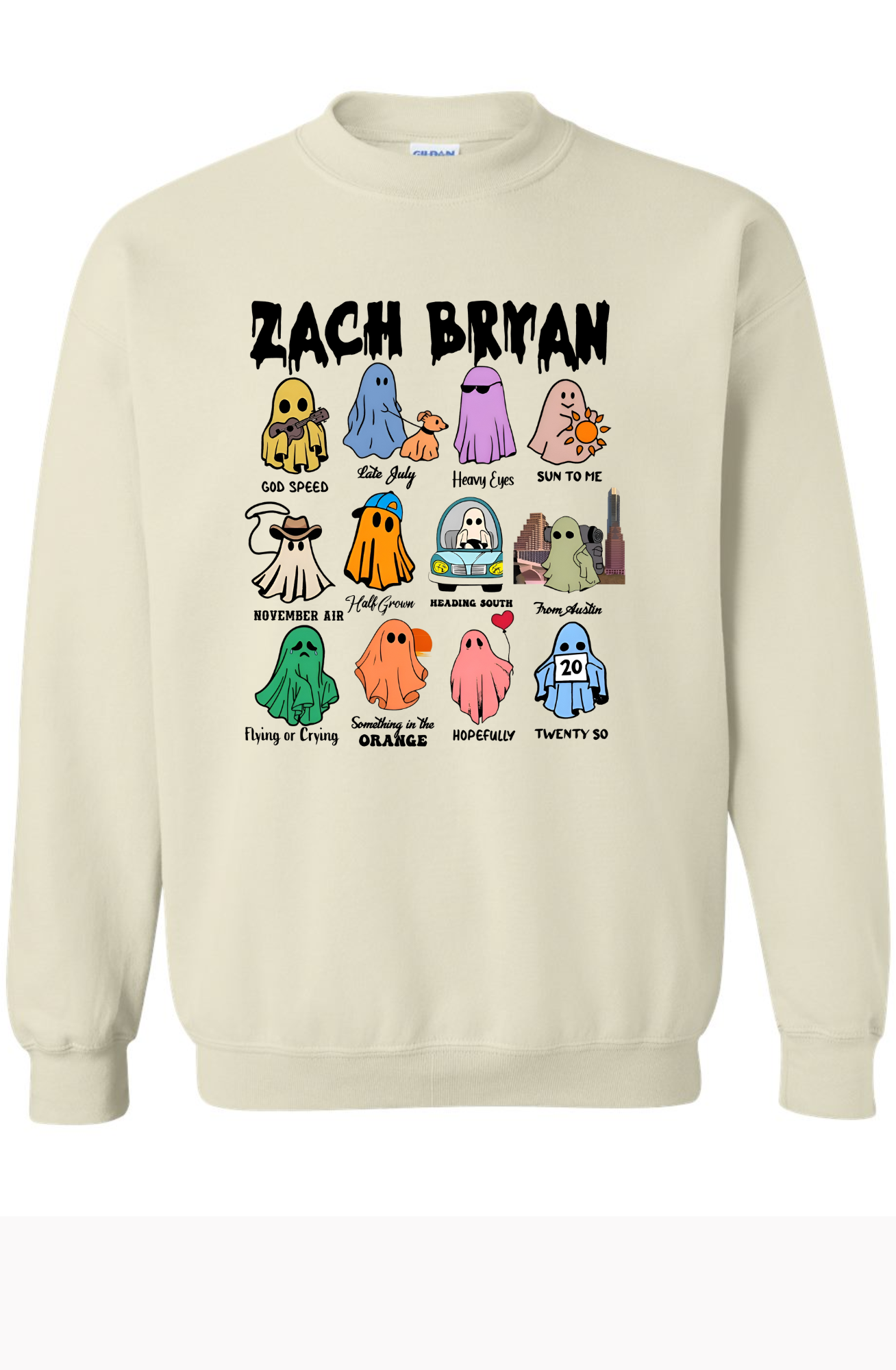 Zach Bryan Ghost – Madi Ks Designs